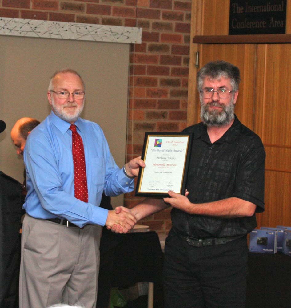 2012 CWAS Astrophotography Exhibition and Competition - "David Malin ...